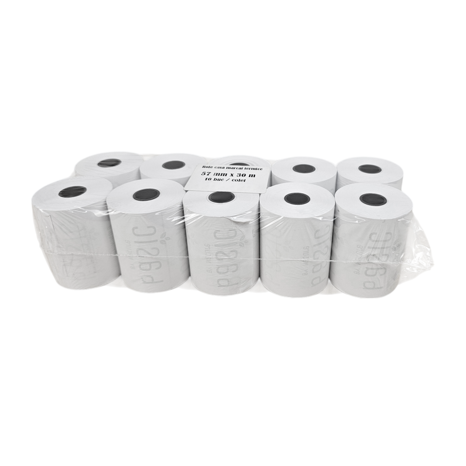 Rola hartie termica 57mm x 30m, set 10 buc, Basic by Nature