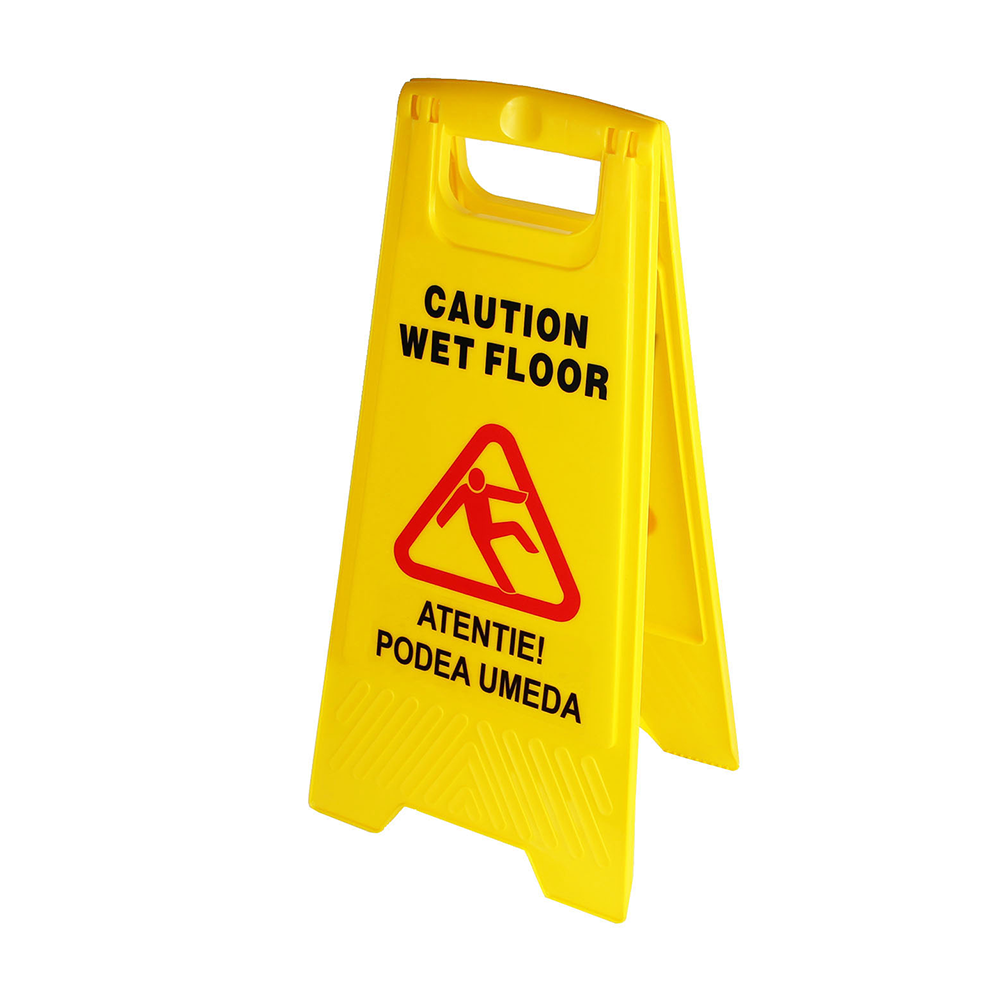 Semnalizator Podea Umeda – Avertizor Plastic Galben