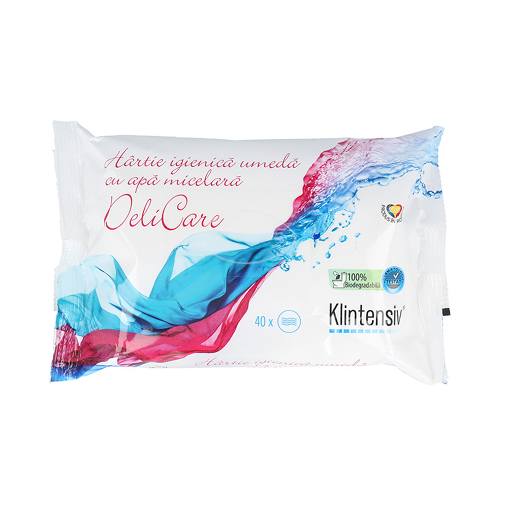 Hartie igienica umeda Klintensiv - Igiena si prospetime
