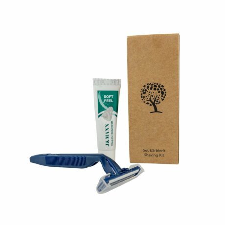 Set barbierit hotelier Kraft cu aparat si pasta 15g eco