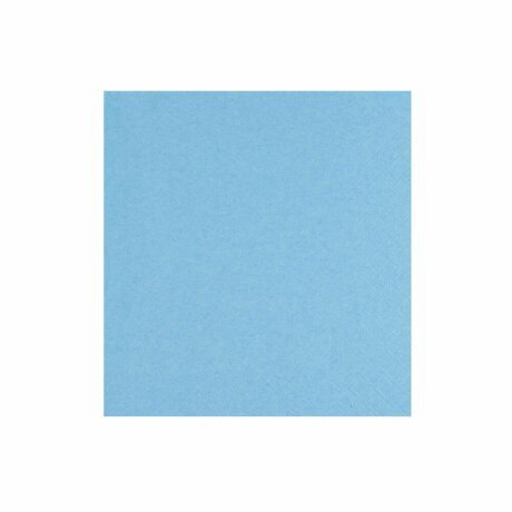 Servetele masa azur, 2 straturi, 33x33 cm, 50/pac