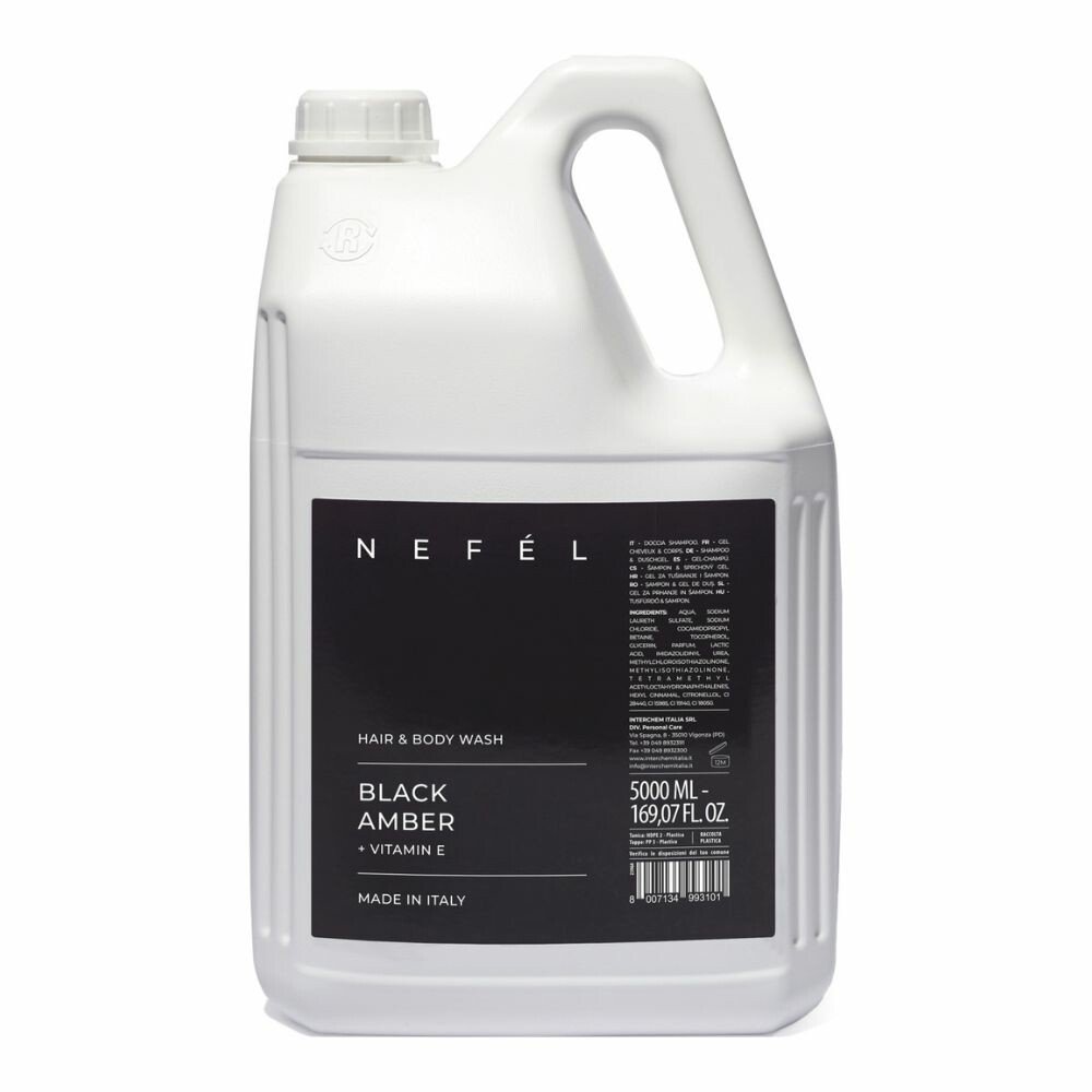 Gel dus si par hotelier Nefel Black Amber 5 L